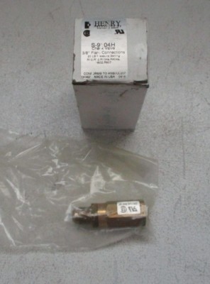 NEW IN BOX Henry S-9104H 3/8" Check Valve *B FREE SHIPPING | eBay