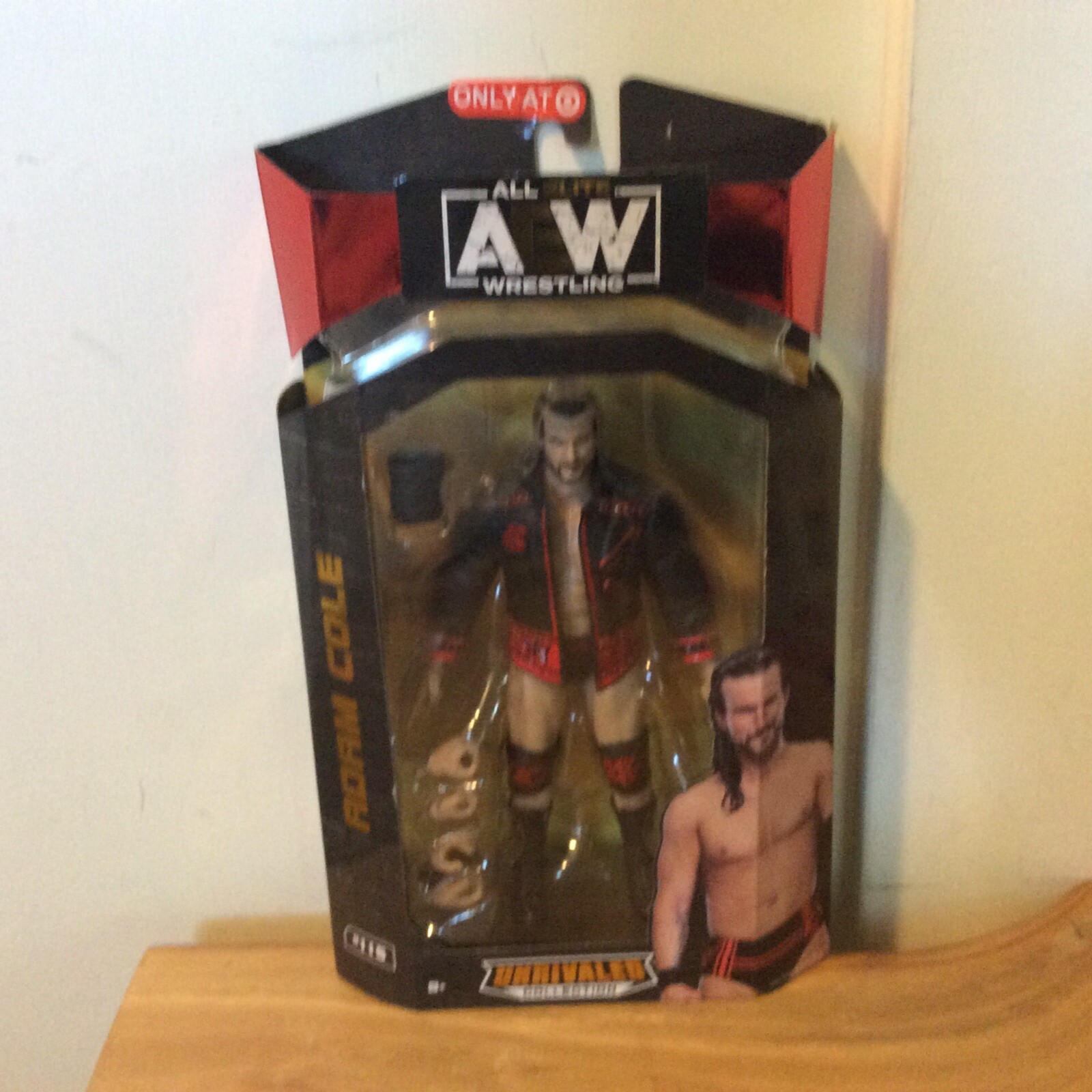 AEW UNRIVALED #115 ADAM COLE TARGET EXCLUSIVE WRESTLING Action Figure ...