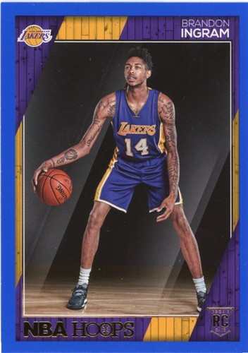 BRANDON INGRAM 2016-17 PANINI HOOPS ROOKIE BLUE #262 SHORT PRINT ...