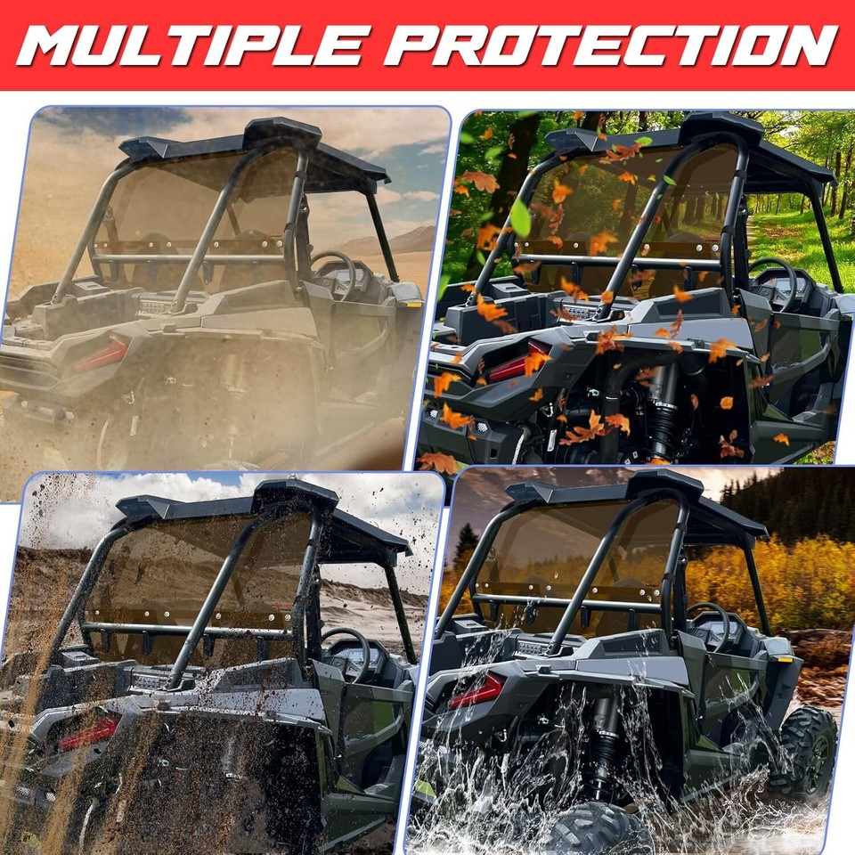 RZR Tinted Back Window for 2014-2023 Polaris RZR XP 1000/4 1000/XP ...