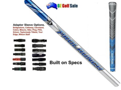 2019 Grafalloy Prolaunch BLUE 45 L/A/R/S Shaft +Adaptor Tip +Grip ...