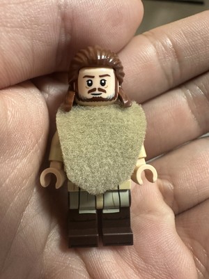 RARE lego Star Wars - Qui Gon Jinn Poncho Minifigure - Reddish Brown ...