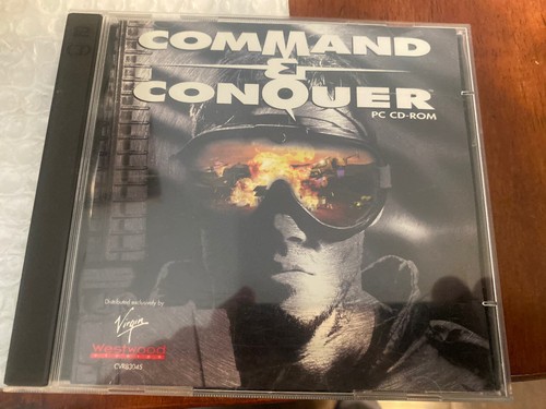 Command & Conquer CD-ROM PC Windows Virgin 1995 original jewel case vintage vtg | eBay