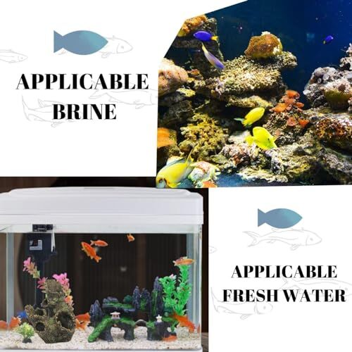 Fish Tank Decorations, Resin Hollow Tree Trunk Aquarium Decor, Wood ...