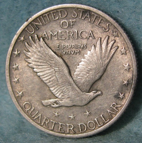 1924 Standing Liberty Silver Quarter Sharp AU+ Old US Coin | eBay