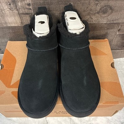 UGG Koolaburra Women's 8 Black Koola Ultra Mini Suede Platform