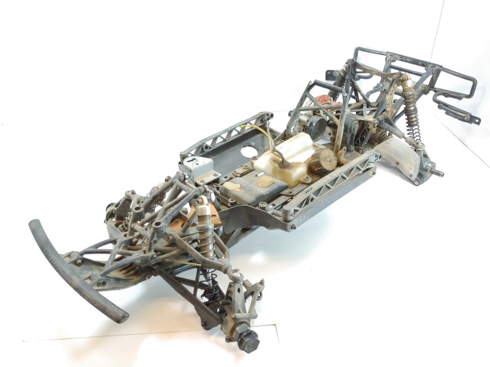 *RARE* HPI Racing Baja 5T 1/5 Scale Trophy Truck Roller Slider Chassis ...