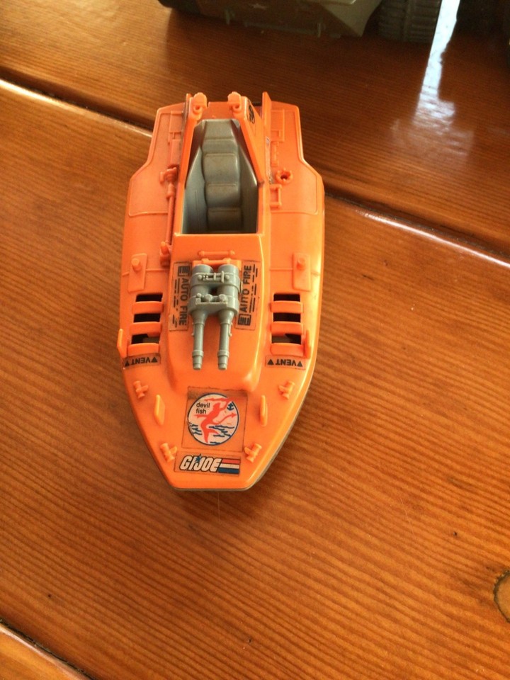 HASBRO GI JOE 1980s vehicle lot AWE Dune Buggy devilfish snowcat APC ...