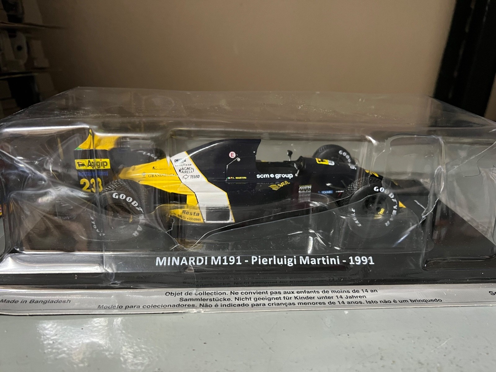Formula 1 – 1991 Minardi M191 #23 Pierluigi Martini Scale 1:24 - see ...