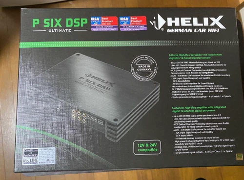 HELIX P-SIX DSP ULTIMATE 12ch DSP 120Wx 6ch Power Amplifier NEW | eBay