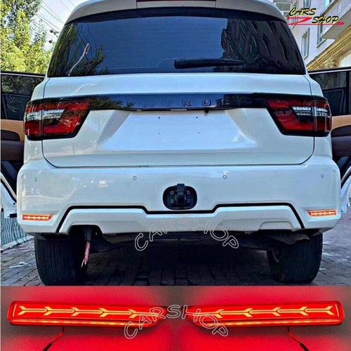 For Nissan Patrol Armada Y62 19-23 LED Rear Bumper Light Tail Fog Lamp ...
