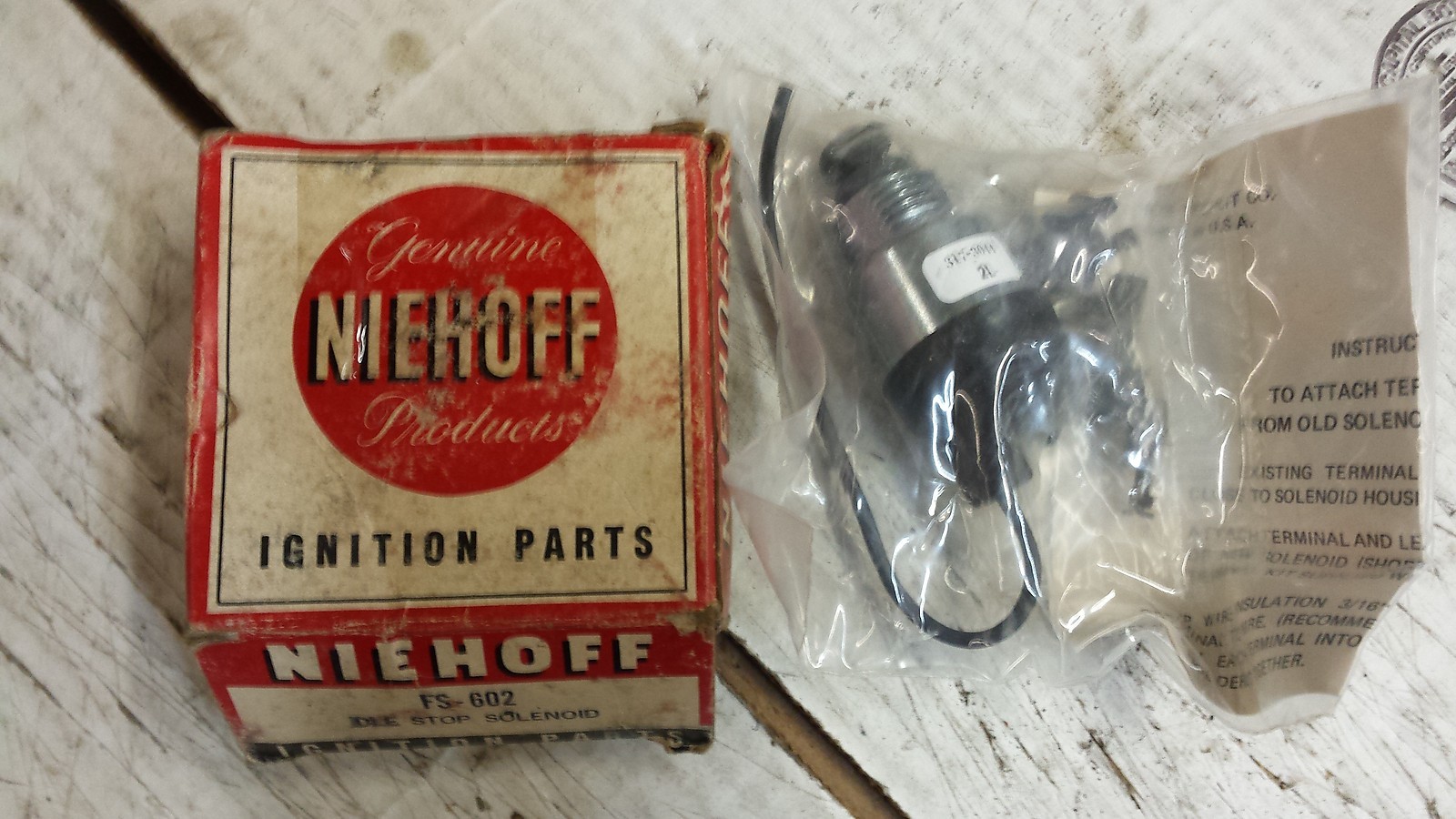 FS-602 317-3044A IDLE STOP SOLENOID NIEHOFF NOS | eBay