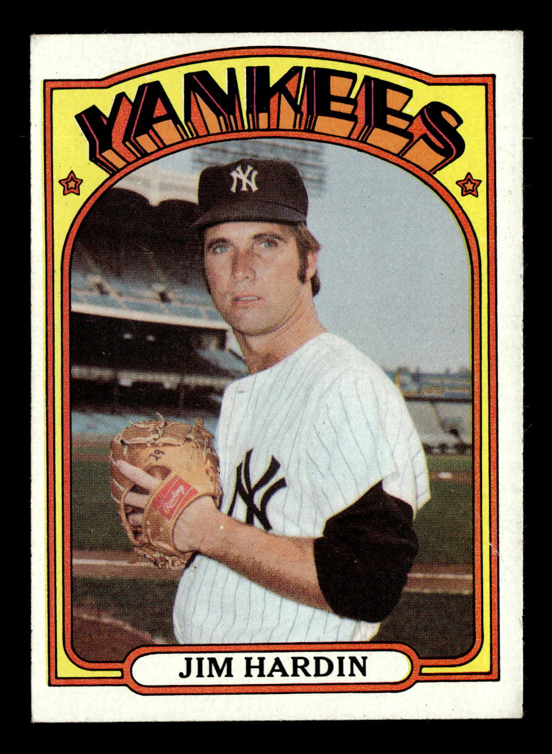 Jim Hardin 1972 Topps #287 New York Yankees Very Good | eBay