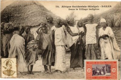 CPA AK Senegal-Dakar-Dans le Village indigéne (235390) | eBay