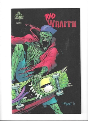 Rad Wraith #1 Christian Dibari Regular Cover Scout Comics/Black Caravan ...