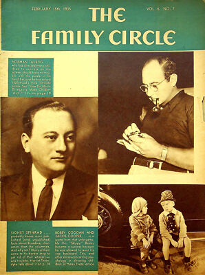 The Family Circle Magazine February 15 1935 Vol 6 No 7 Norman Taurog Y ...