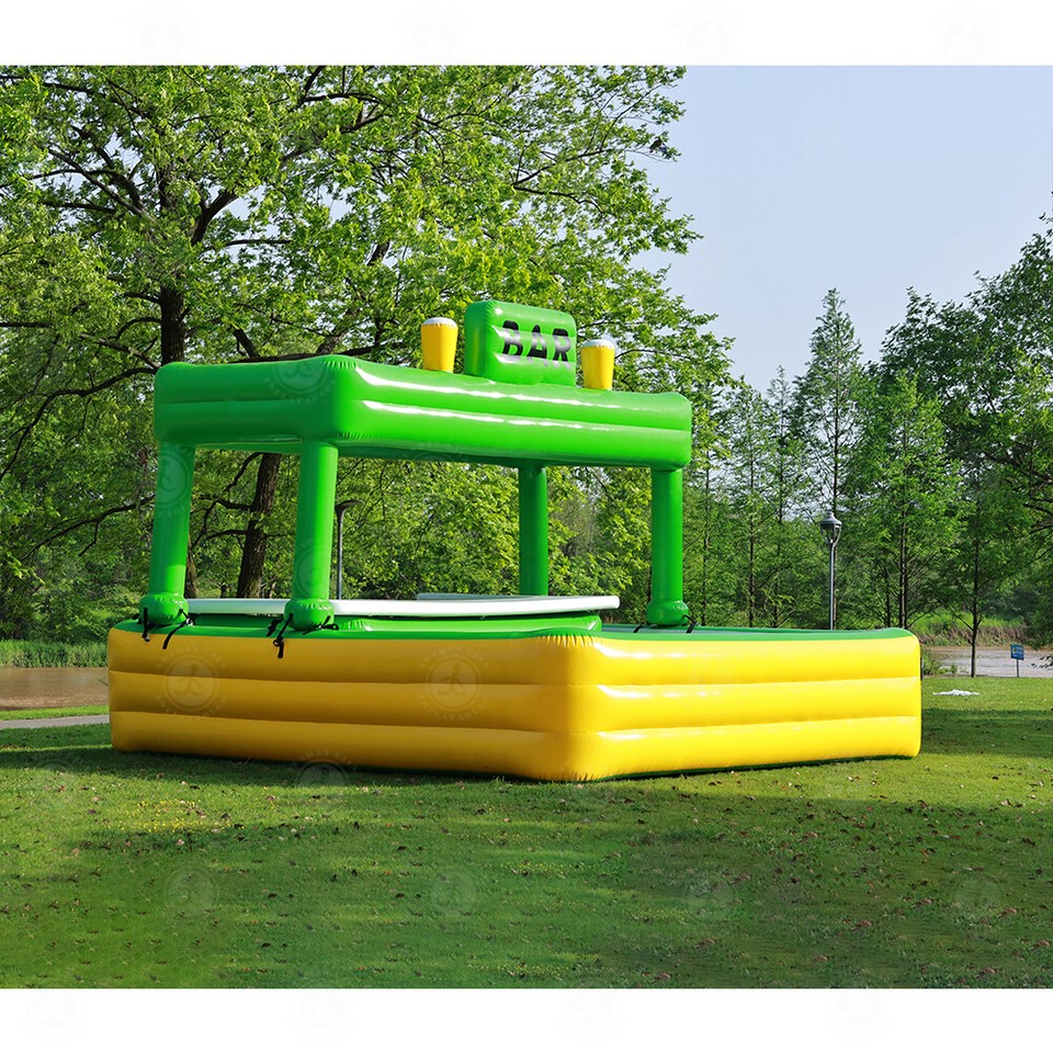CN Stock Commercial Inflatable Pool Bar Outdoor For Backyard Water ...