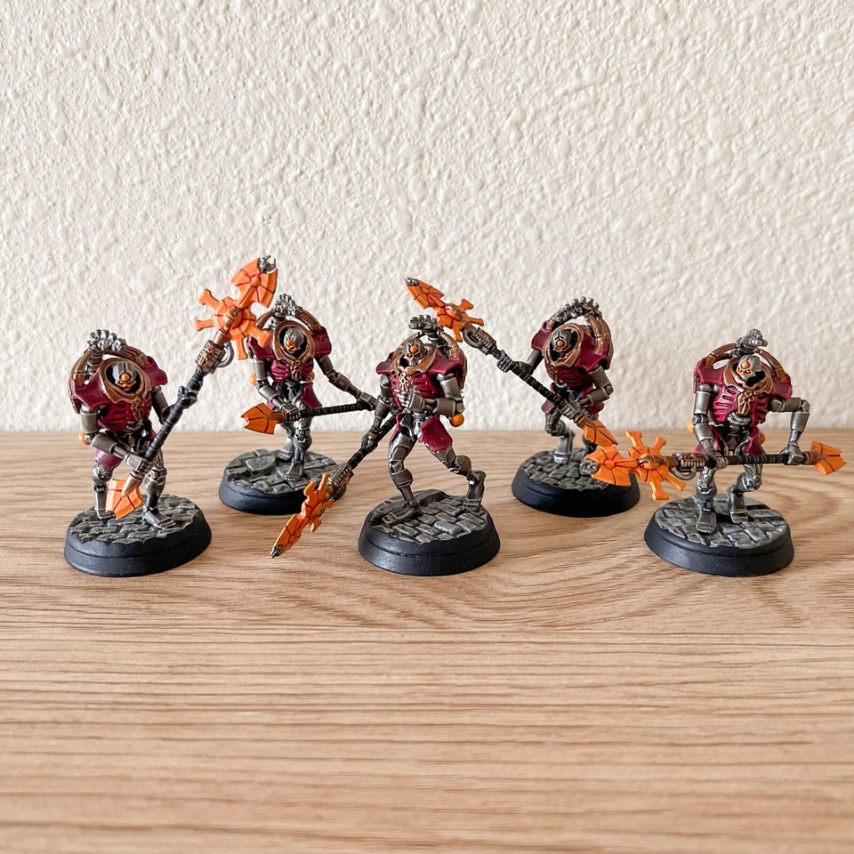 Warhammer 40k Necrons - Painted Novokh Dynasty Army - BoxedUp (4900) | eBay