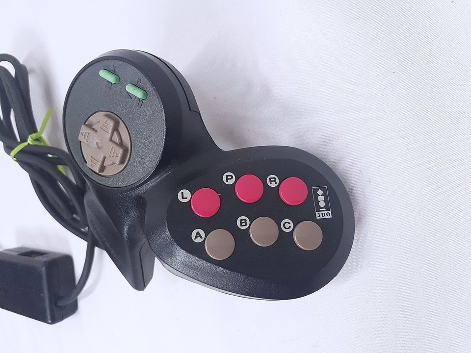 3DO Controller Capcom 6 Buttons Wired Tested | eBay