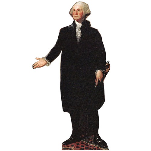 GEORGE WASHINGTON President Lifesize CARDBOARD CUTOUT Standup Standee ...