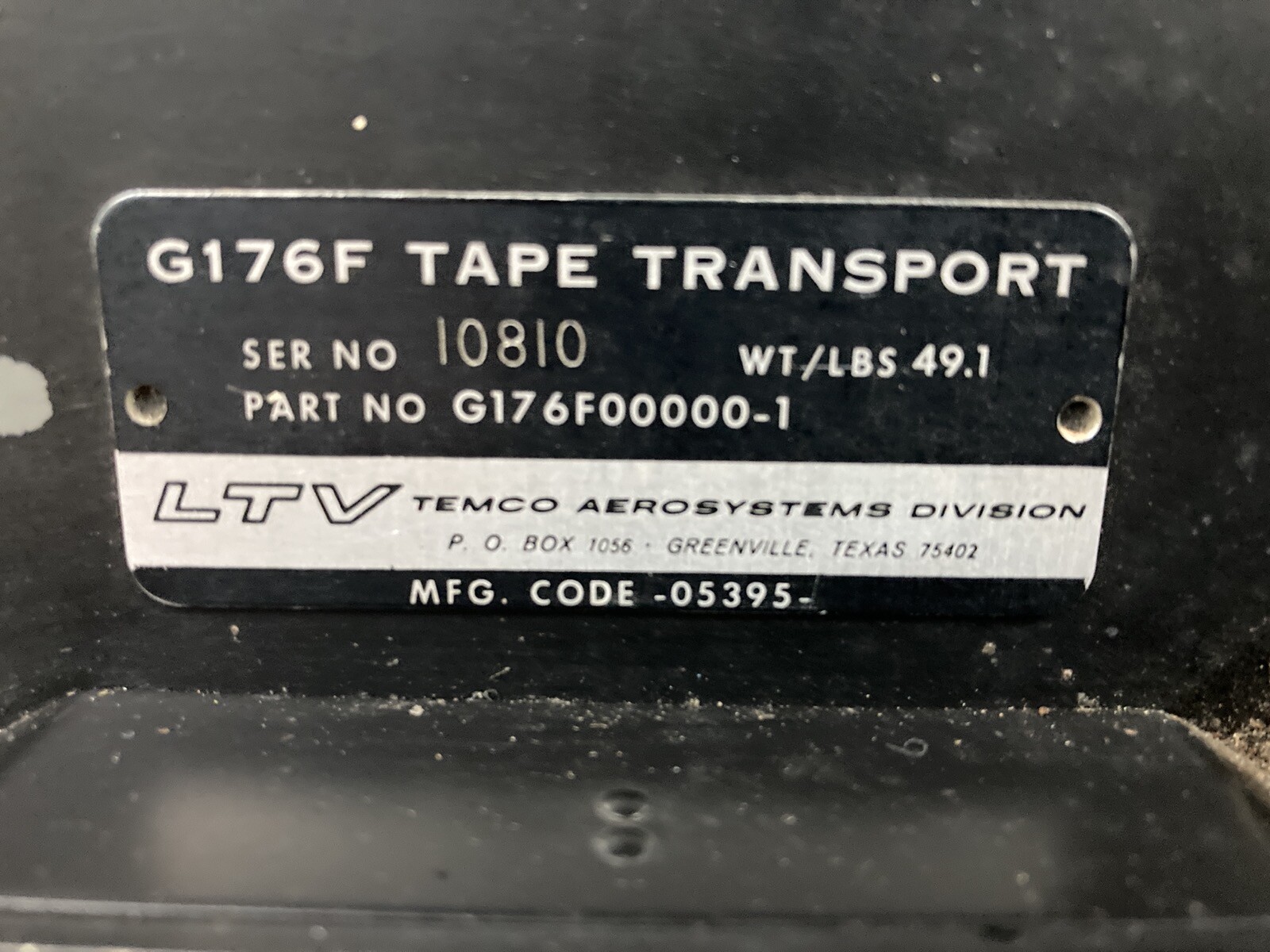 NASA Apollo Astro-Science Corp Tape Recorder Concertone | eBay
