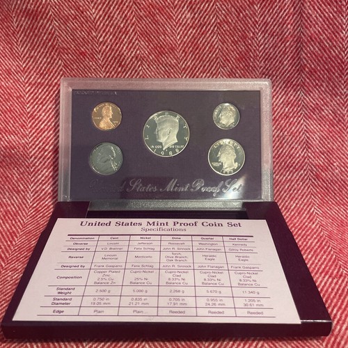 1988-S Proof Set United States US Mint Original Government Packaging ...