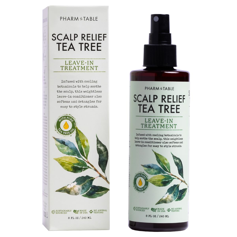 Leave in Conditioner Spray - Tee Trea Scalp Treatment - Anti-Dandruff ...