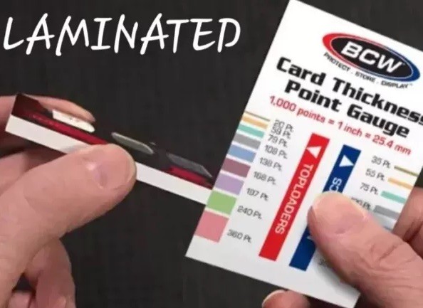 Trading Card Thickness Point Gauge Topload + Magnetic Case Sizing ...