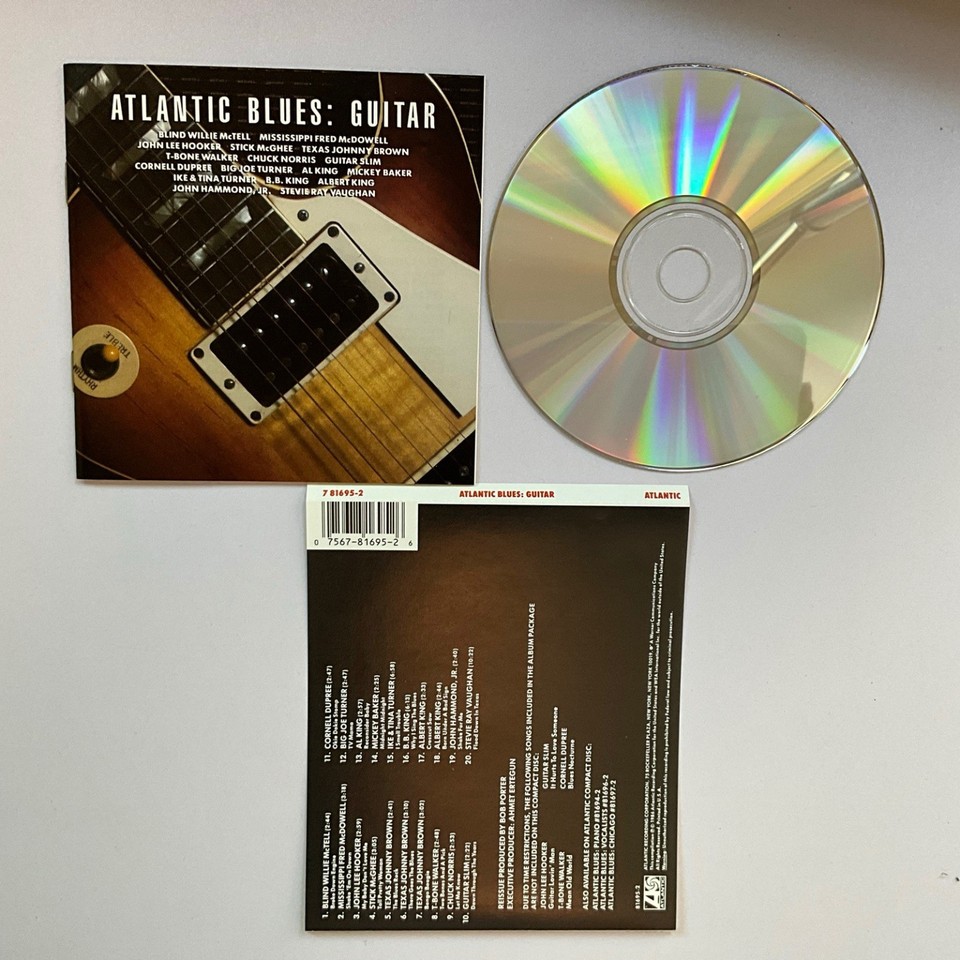 Atlantic Blues: Guitar CD 1986 Reissue Blues Various Artists Atlantic ...