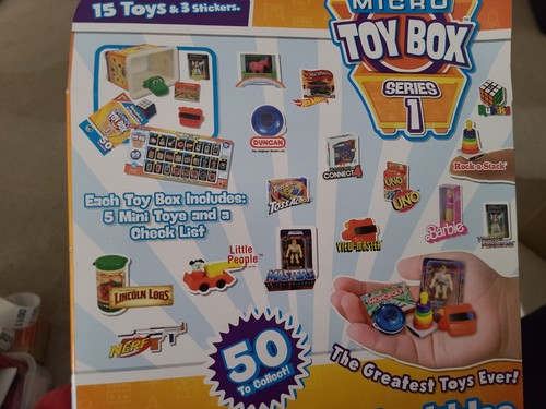 Miniature Micro Toy Box Toy Shop Series 1 With 2 Boxes Toys Minis NIB ...