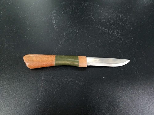 Helle Norway Fixed Blade Knife W/ Custom Made Wooden Handle | eBay