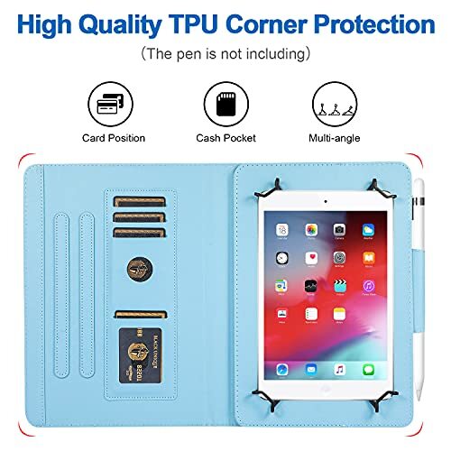 10 Inch Tablet Case, Universal 10 10.1 Inch Android Tablet Cover, Sea ...