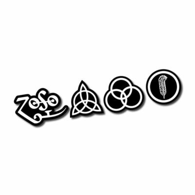 Led Zeppelin ZoSo Sticker / Decal - Rock Band Music CD Album Car Laptop ...