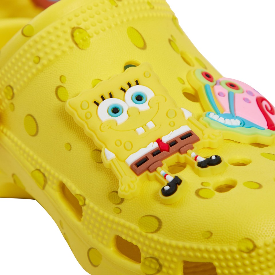SpongeBob SquarePants Clogs with Charms Sandals Kids Summer Sliders ...