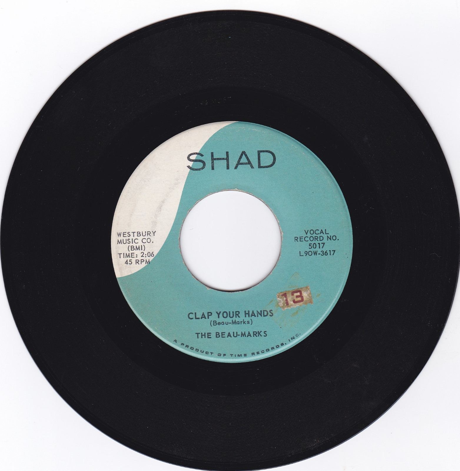 THE BEAU-MARKS-SHAD 5017 ROCKABILLY 45 RPM CLAP YOUR HANDS VG++ | eBay
