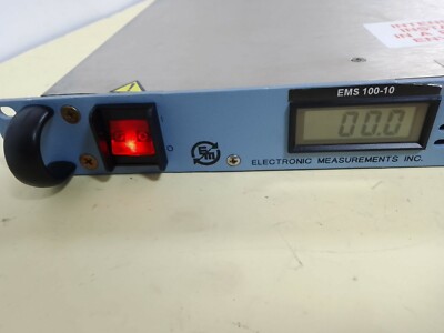 EMS 100-10 Electronic Measurements Inc. EMS 100-10-D-10T-TC-CE-0806 ...