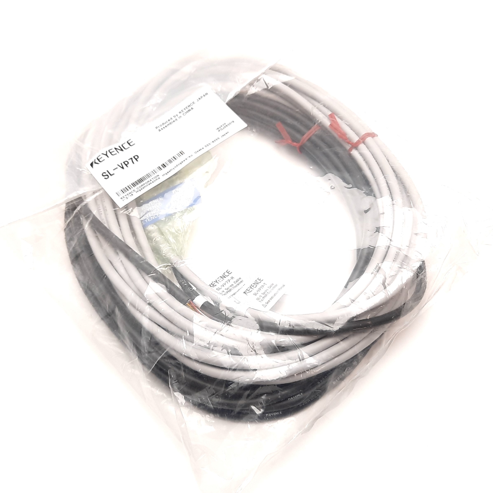 Keyence SL-VP7P Main Unit Connection Cables, Plug to 8-Flying Leads ...