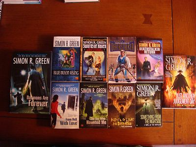 Simon R. Green - Lot of 8 PB & 2 HC-Nightside/Deathstalker/Secret ...