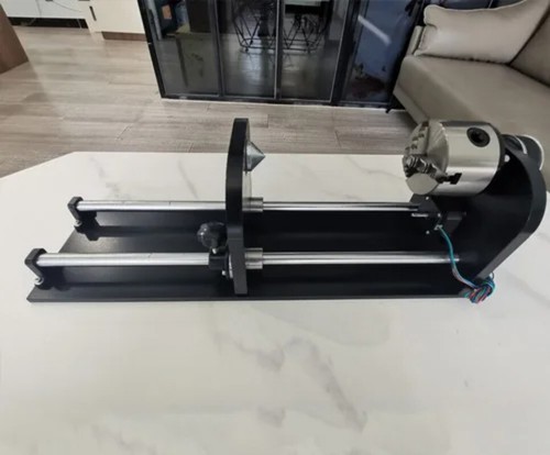 Laser engraving machine shaped chuck waterdispenser simple drum ...