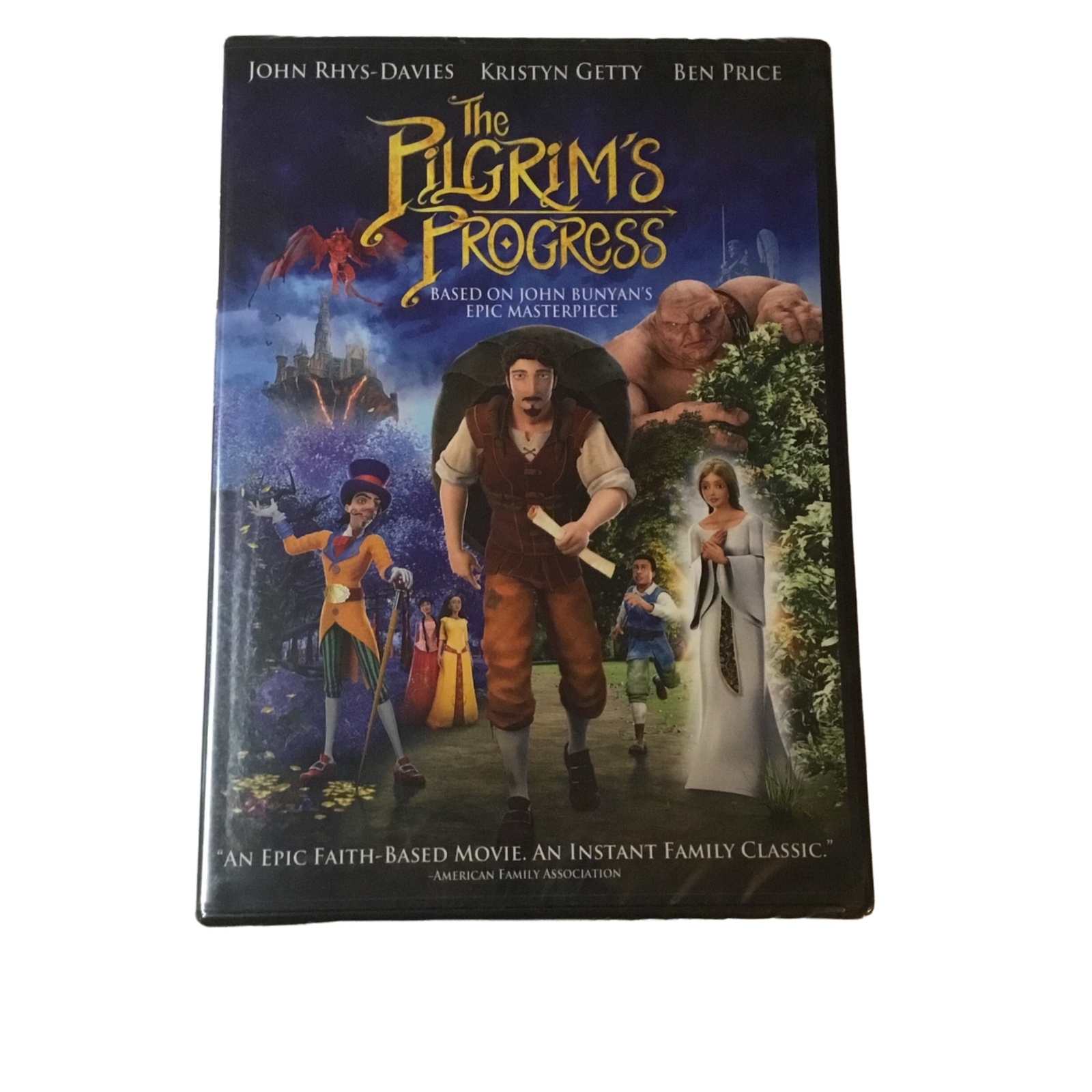 The Pilgrims Progress (DVD, 2018) John Rhys-Davies Kristyn Getty - New ...