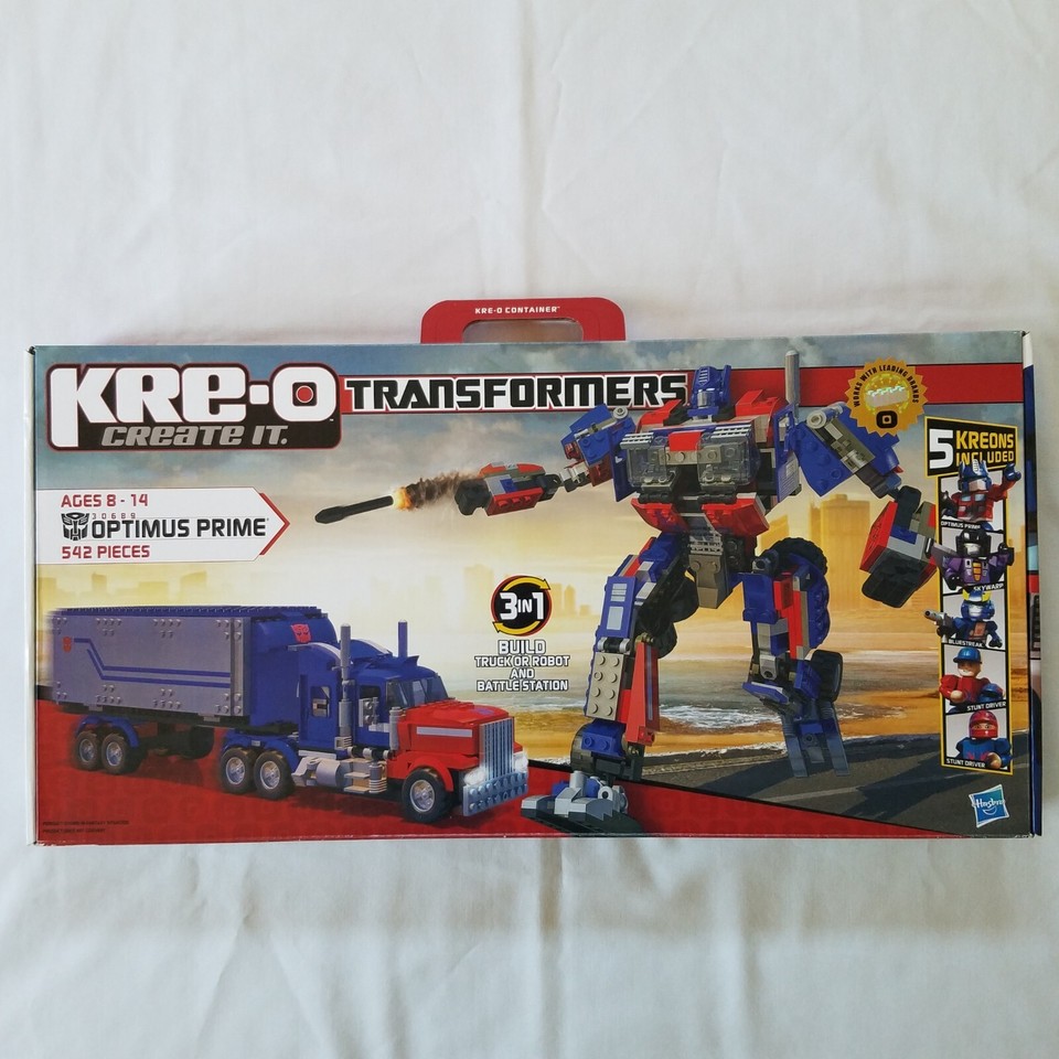 Transformers Kre-O Devastator Optimus Prime & Command Center MISB You ...
