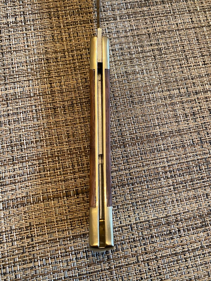 Puma Trail Boss vintage folding knife NIB. Jacaranda wood scales. | eBay