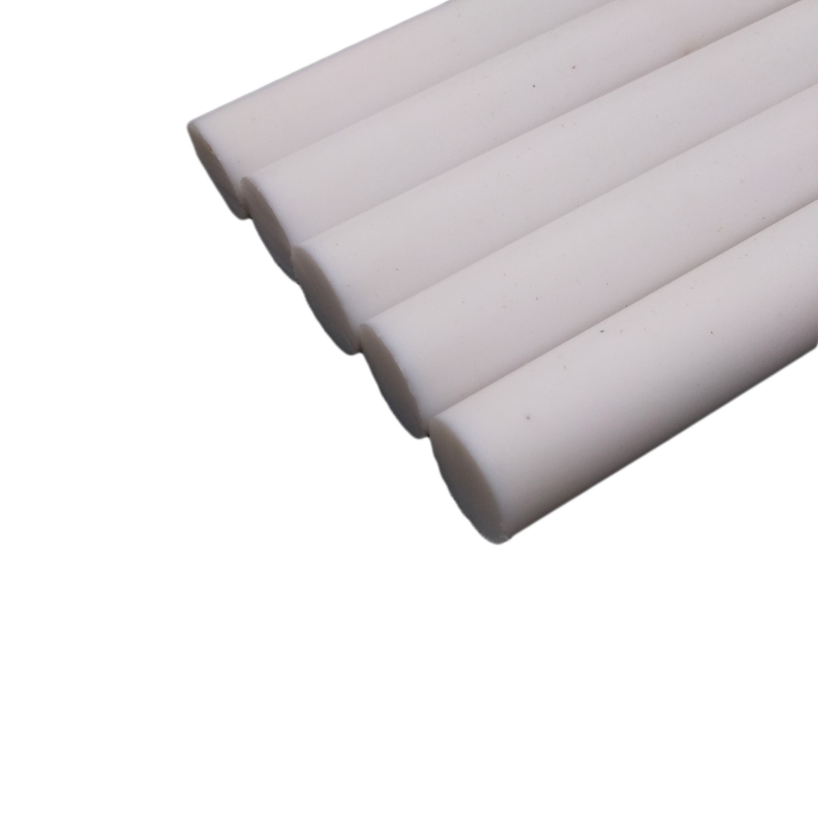 5pcs Dia 0.55" (14mm) ±10% 4" (100mm) Polytetrafluoroethylene PTFE ...