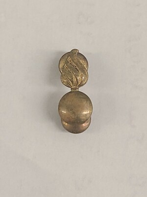 Authentic U.S. Army Ordinance Officer Lapel Pin, Flaming Bomb | eBay