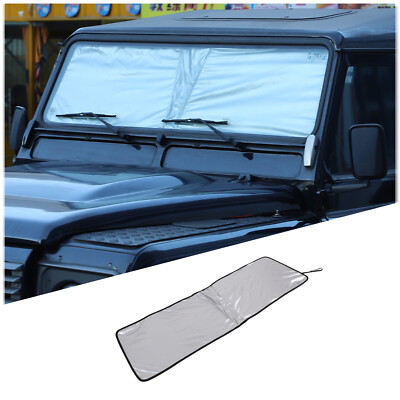 Foldable Car Front Windshield Sunvisors Kit For Land Rover Defender ...