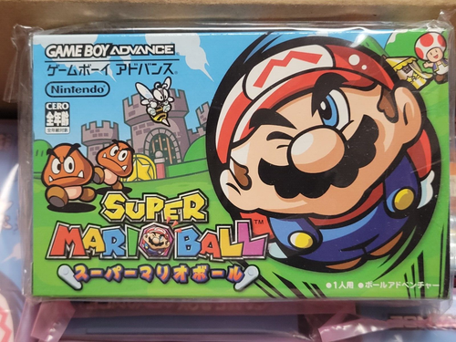 Super Mario Ball (2004) New Factory Boxed Japan Nintendo Gameboy GBA ...