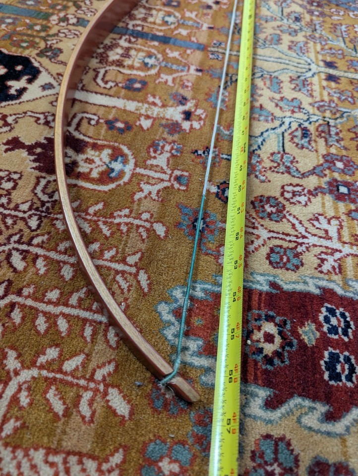 Vintage Locksley Collegian Recurve Bow 12 New Arrows Leather Quiver ...