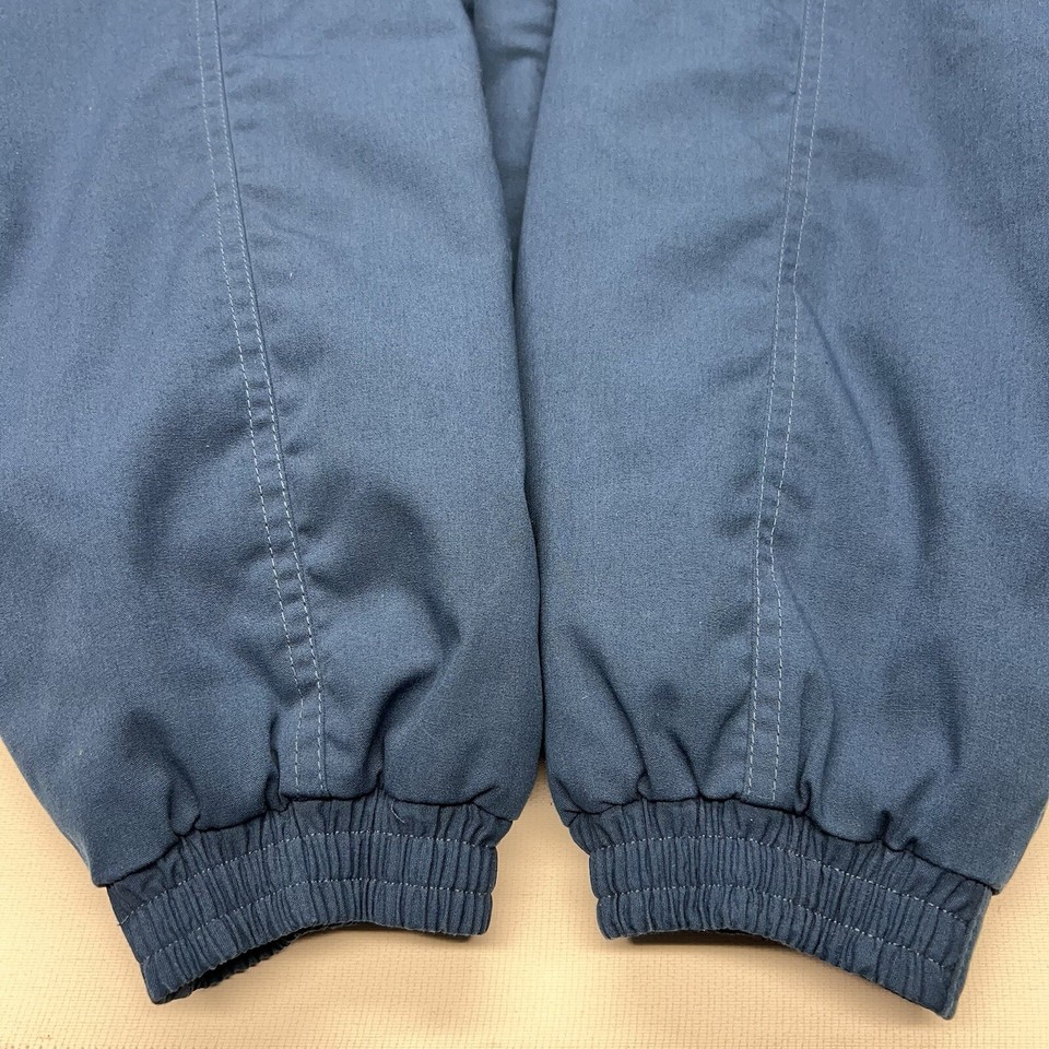 VTG Ford Jacket Mens XL Blue Full Zip Factory Uniform Workwear Truck ...