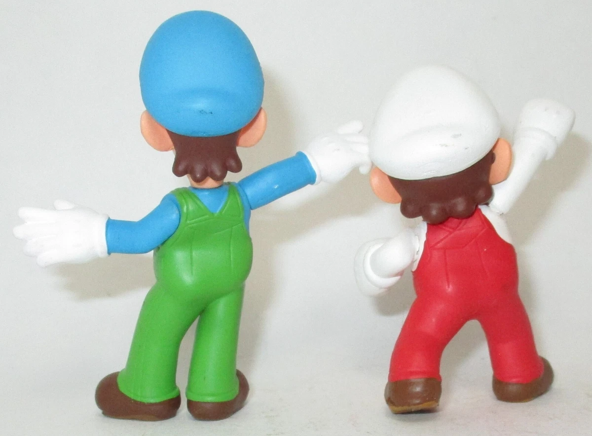 Fire Mario And Ice Luigi