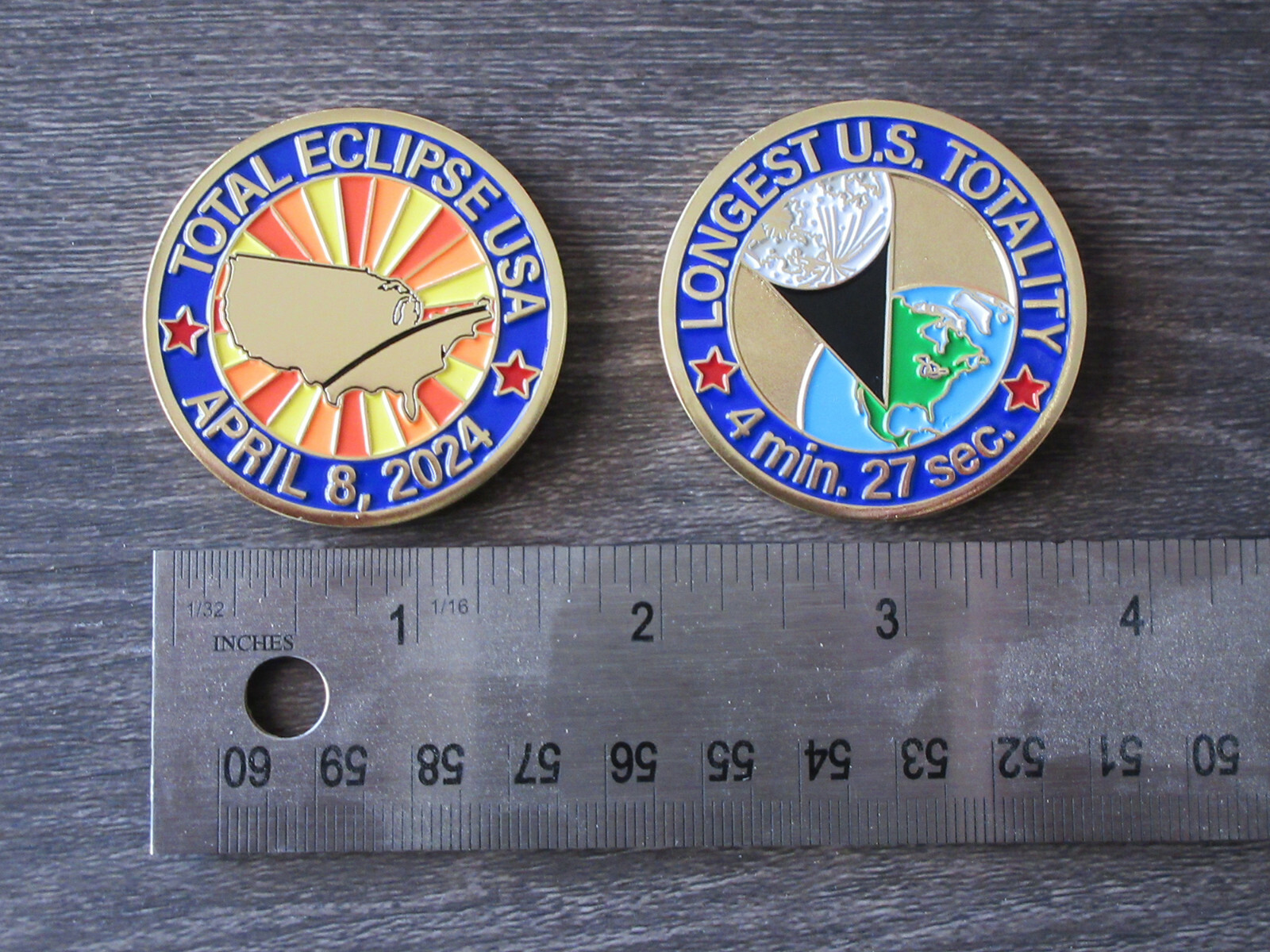 2024 Total Eclipse Commemorative Coin | eBay